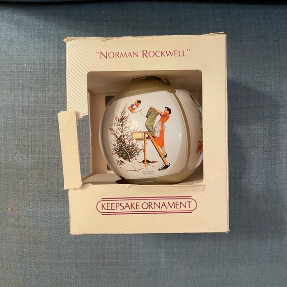 Hallmark | Holiday | Hallmark Norman Rockwell 983 Ornament | Poshmark